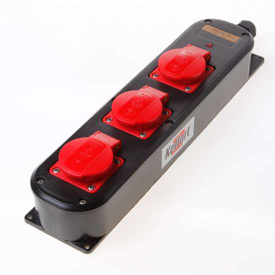 Verdeeldoos nylon 3 delig zonder kabel Bouwsales.nl