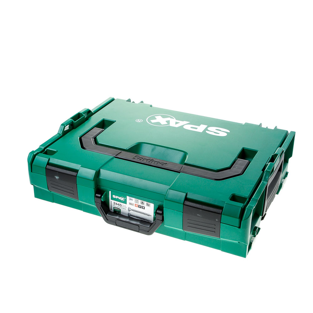 Spax assortimentsbox L-boxx T-star. Bouwsales.nl